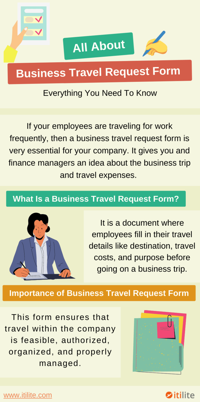 Free Business Travel Request Form with Template | ITILITE