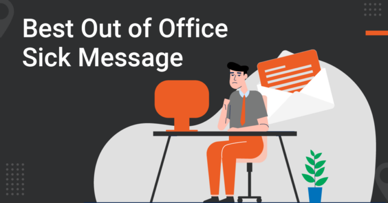 Best Out of Office Sick Message Templates