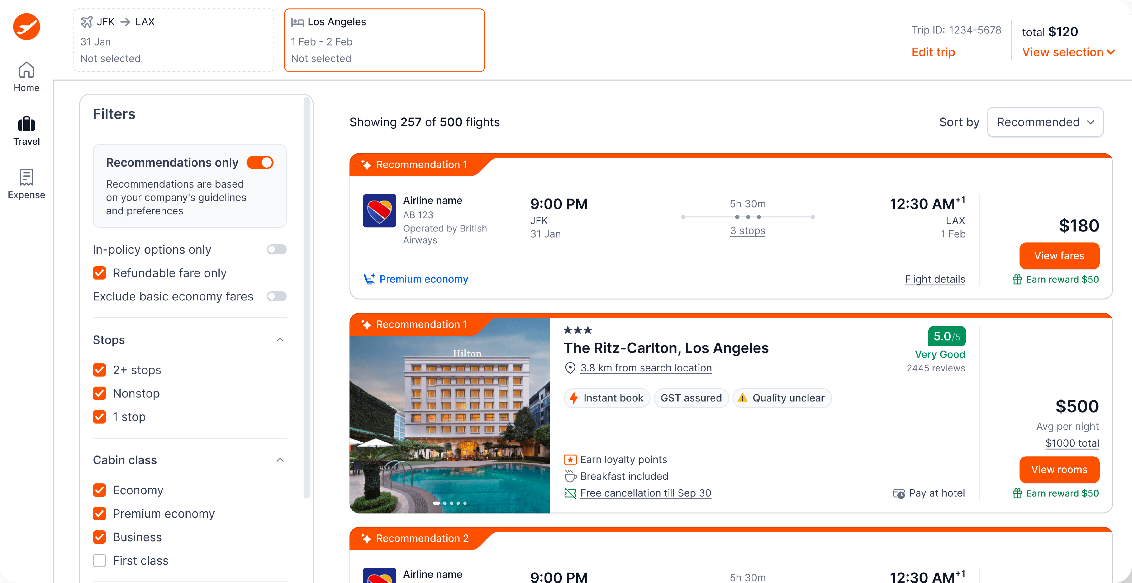 What's new - ITILITE: Unified Corporate Travel and Expense Management