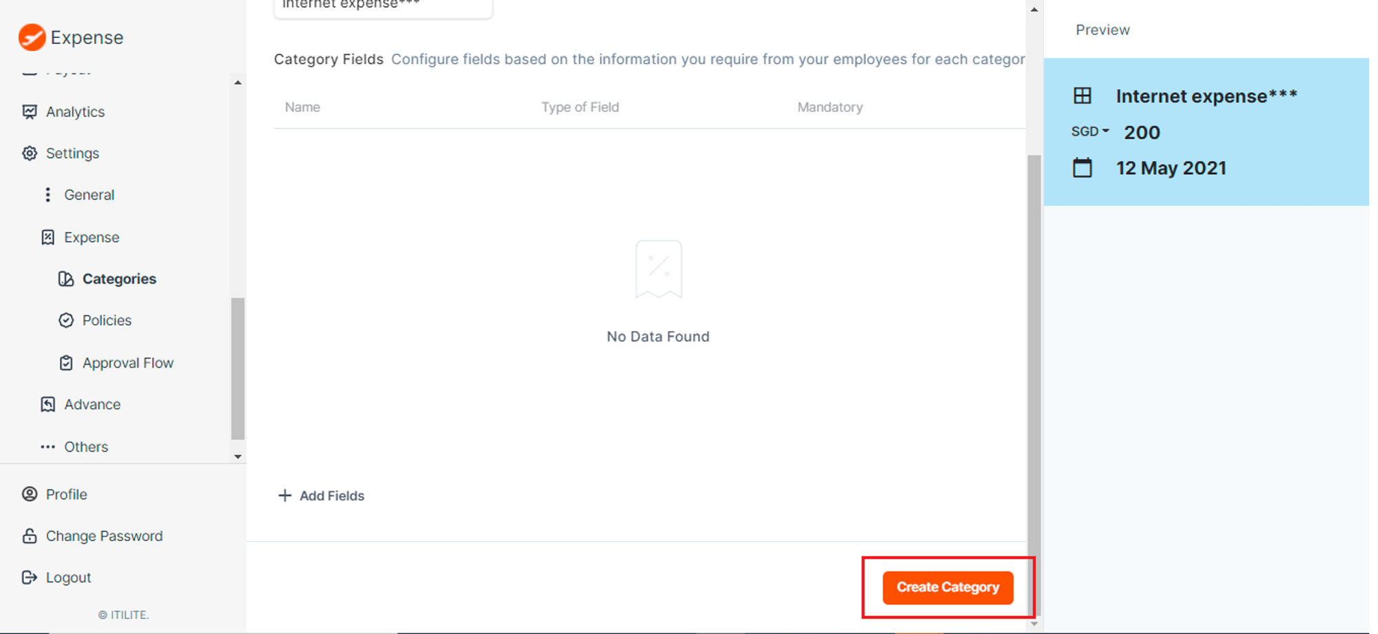 How to create categories?